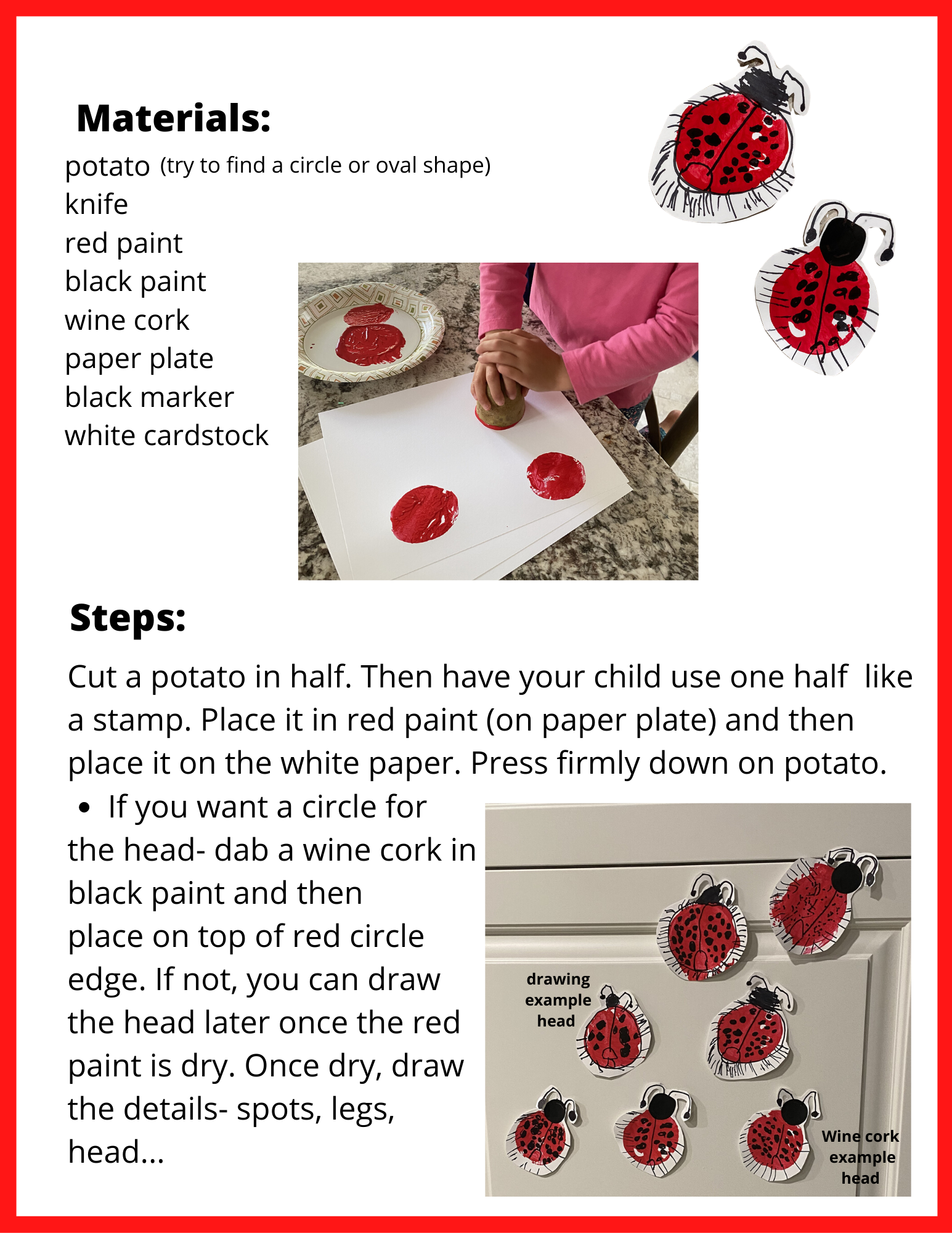 POTATO LADYBUG PRINTS – MAT Create