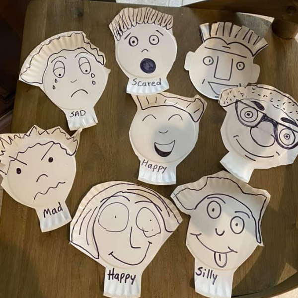 PAPER PLATE FACE HAIRCUTS – MAT Create