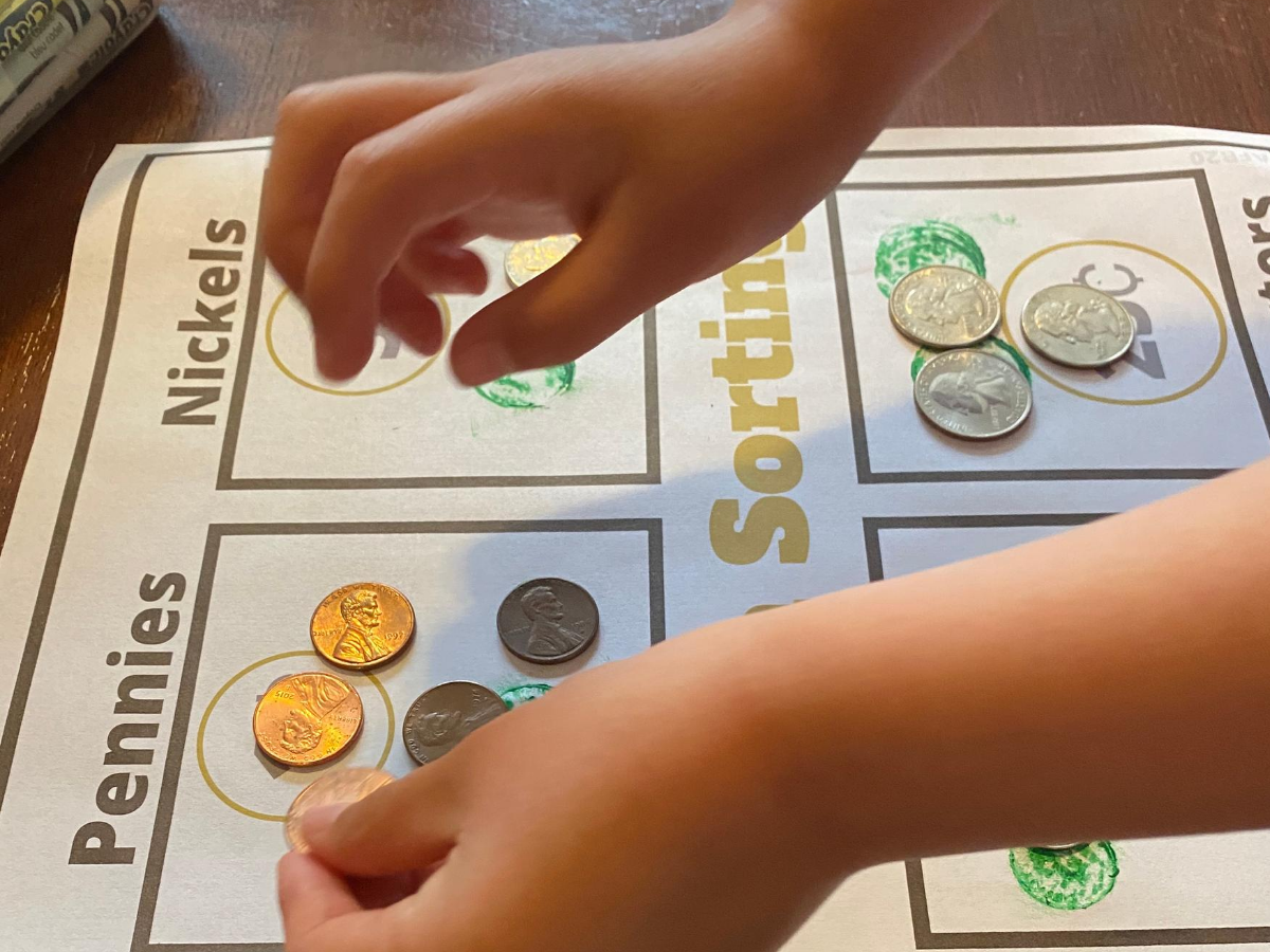 COIN SORTING – MAT Create