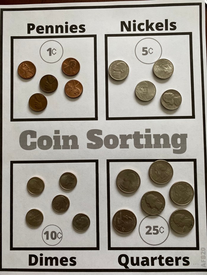 COIN SORTING – MAT Create