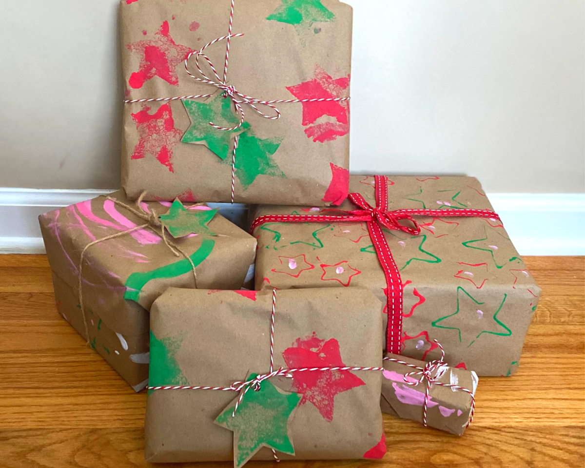 HOMEMADE WRAPPING PAPER – MAT Create