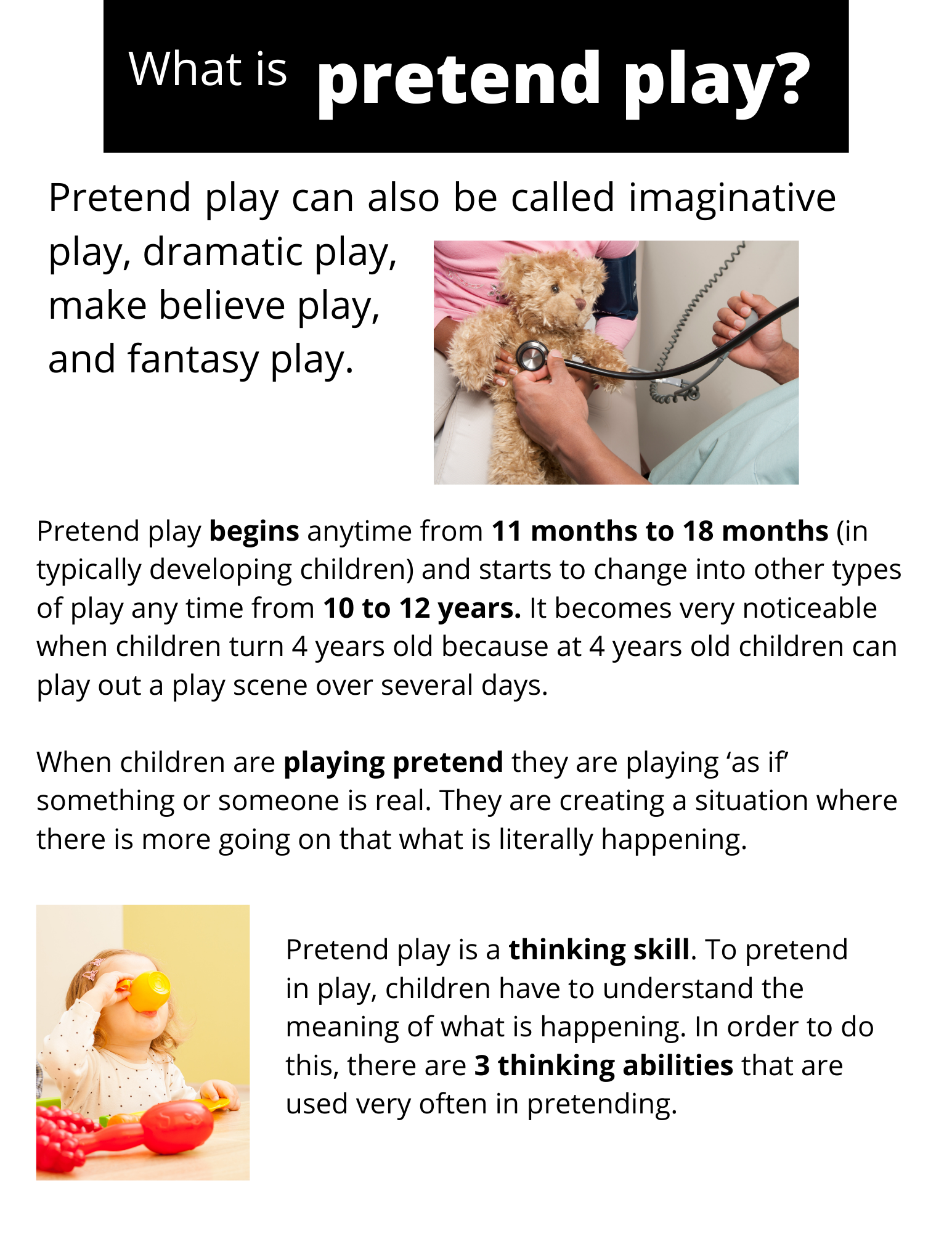 PRETEND play – MAT Create