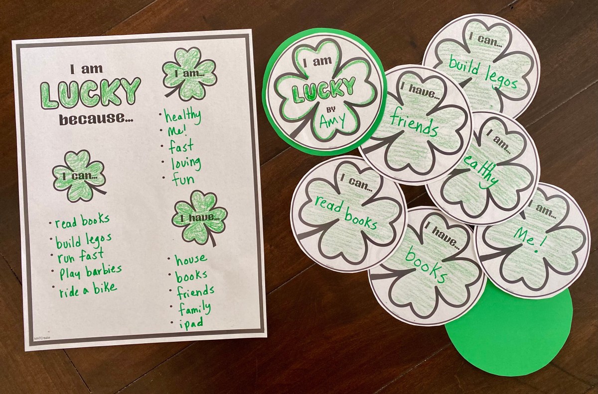 I AM LUCKY BECAUSE… – MAT Create